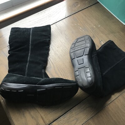 Natural Soul by Naturalizer 7.5M FAWTAN Blk calf boots Black Cute ...