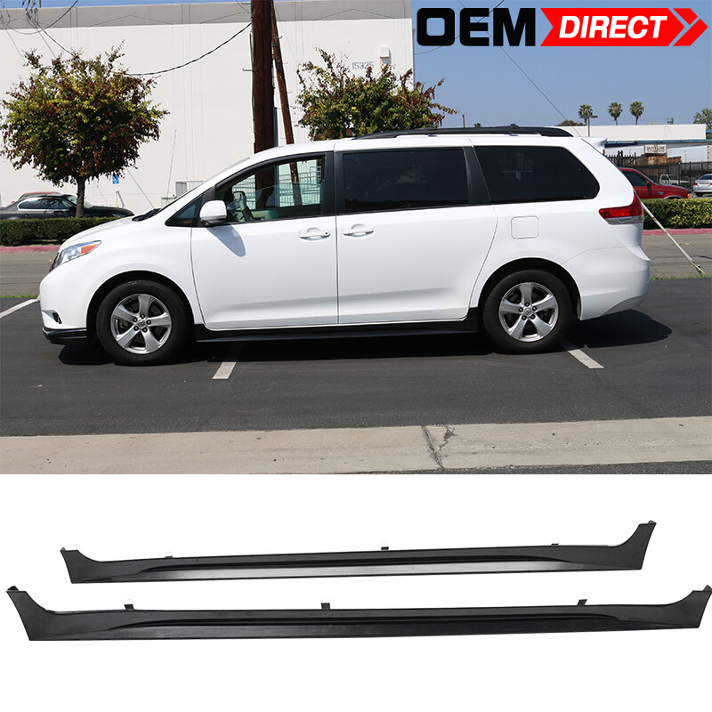 Fits 11-17 Toyota Sienna XL30 MP Style Side Skirts Rocker Panels ...