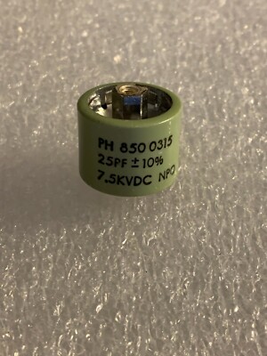 HV Ceramic Capacitor PH850 25PF 7.5KVDC | eBay