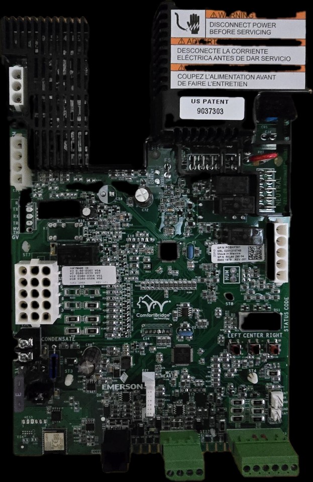 Goodman Amana White-Rodgers Primary Control Board PCBKF301 Printed ...