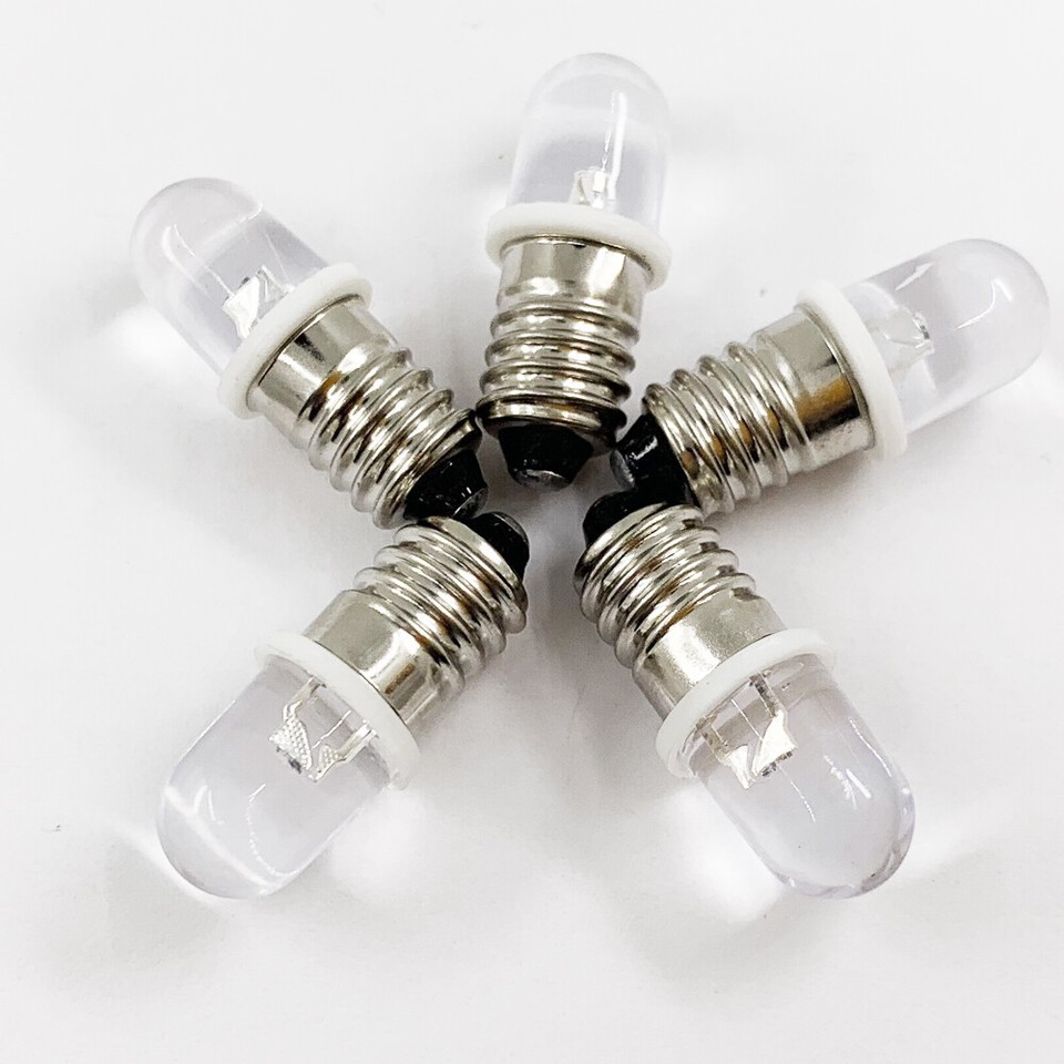 5pcs E10 led Indicator Bulb 12v18v24v Warning Automobile instrument ...