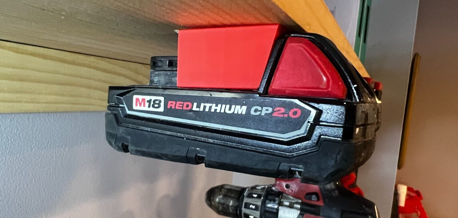 10 Piece Combo Pack Milwaukee M18 Battery & Tool Holder / Mount ...