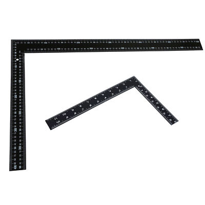 Small & Large Carpenters Builders Steel Roofing Square Set Right Angle ...