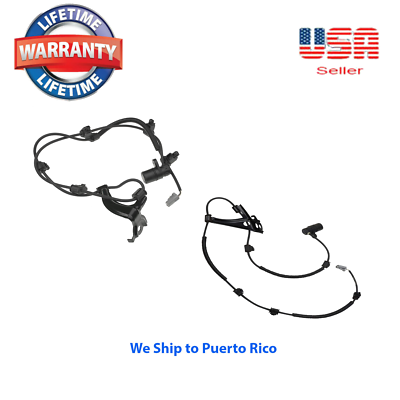 2 ABS Wheel Speed sensor Rear Right & Left Fit LAND CRUISER LX470 1998 ...