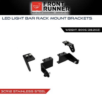 Front Runner LED Light Bar Rack Mount Brackets 4x4 Offroad Lighting ...