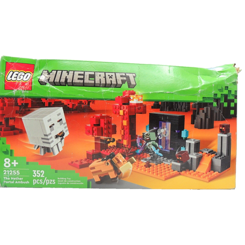 LEGO 21255 Minecraft The Nether Portal Ambush 673419388498 | eBay