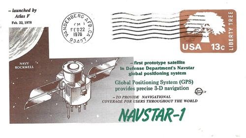 NAVSTAR-1 First GPS Satellite Launch Feb 22 1978 Vandenberg AFB CA | eBay