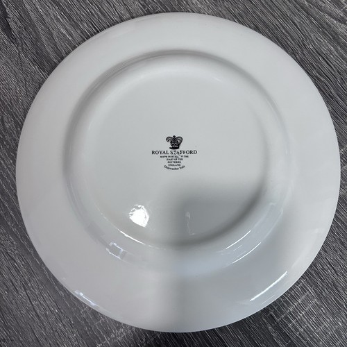 11" Royal Stafford ENGLAND Plate Skeleton Design "Bone Appetite ...