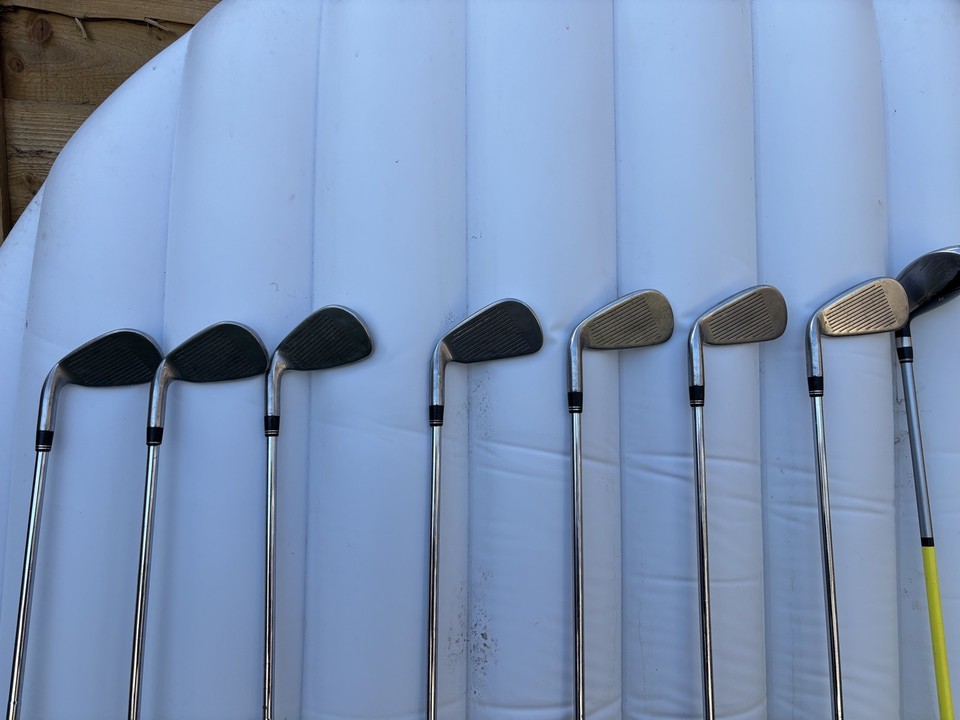 SUPERB FULL SET OF MENS TAYLORMADE r7 GOLF IRONS COBRA HS9 DRIVER | eBay UK