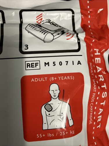 Lot of 10 - M5071A Philips HeartStart OnSite Adult SMART AED Pads exp ...