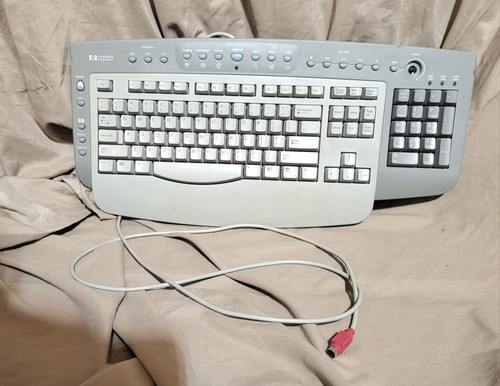 HP HEWLETT PACKARD MODEL SK-2506 PS2 MULTIMEDIA COMPUTER PC KEYBOARD ...