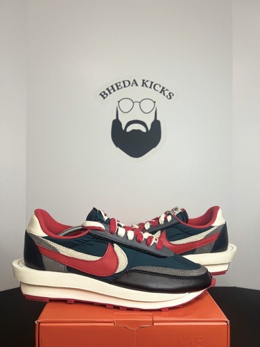 Nike Sacai Undercover LDWaffle SU Midnight Spruce Red DJ4877-300 Men’s ...