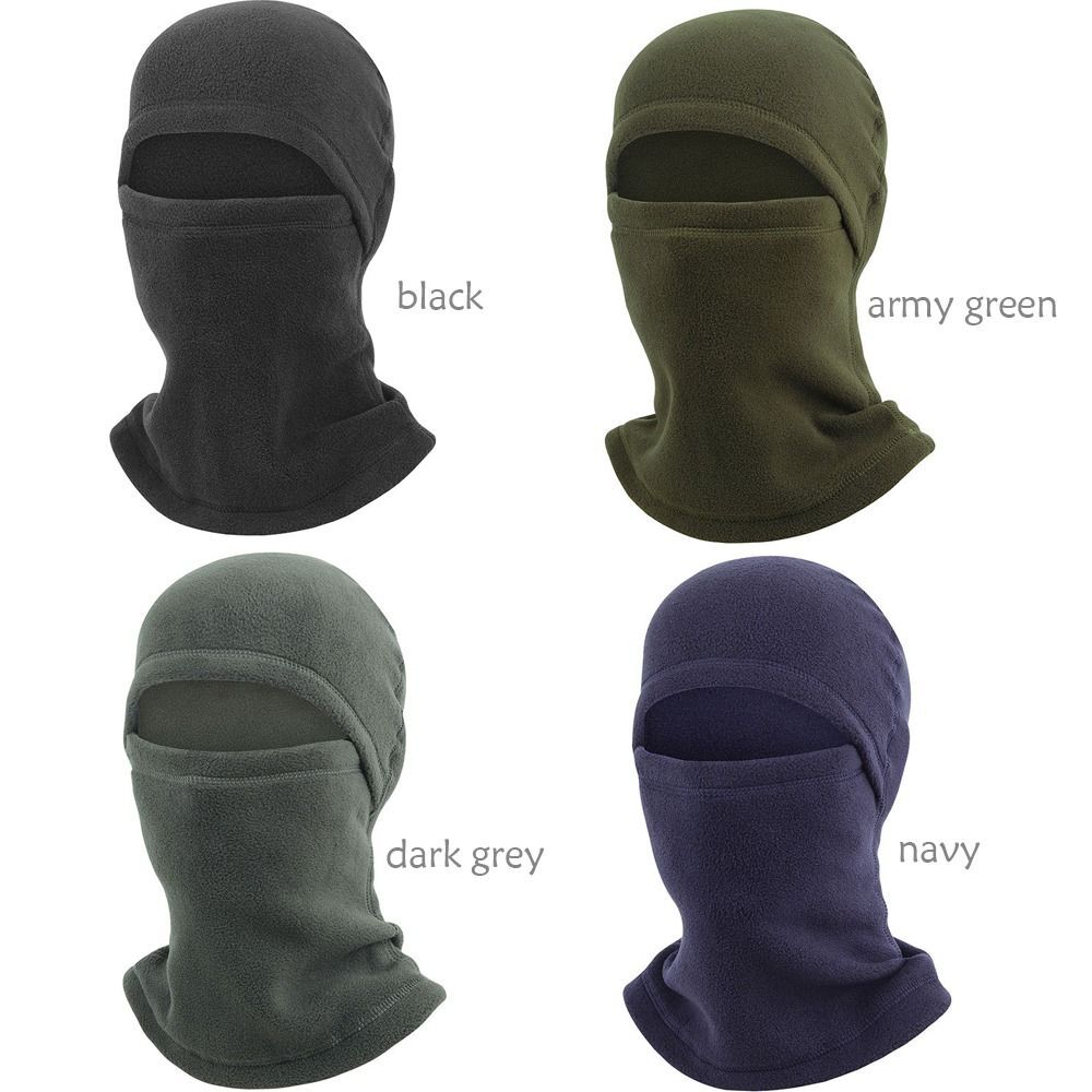 Windproof Balaclava Polar Fleece Beanies Fashion Men Bonnets Winter | eBay