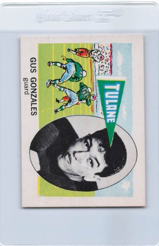 1961 Nu Card #133 Gus Gonzales Tulane NM/MT *DA-C7524 | eBay