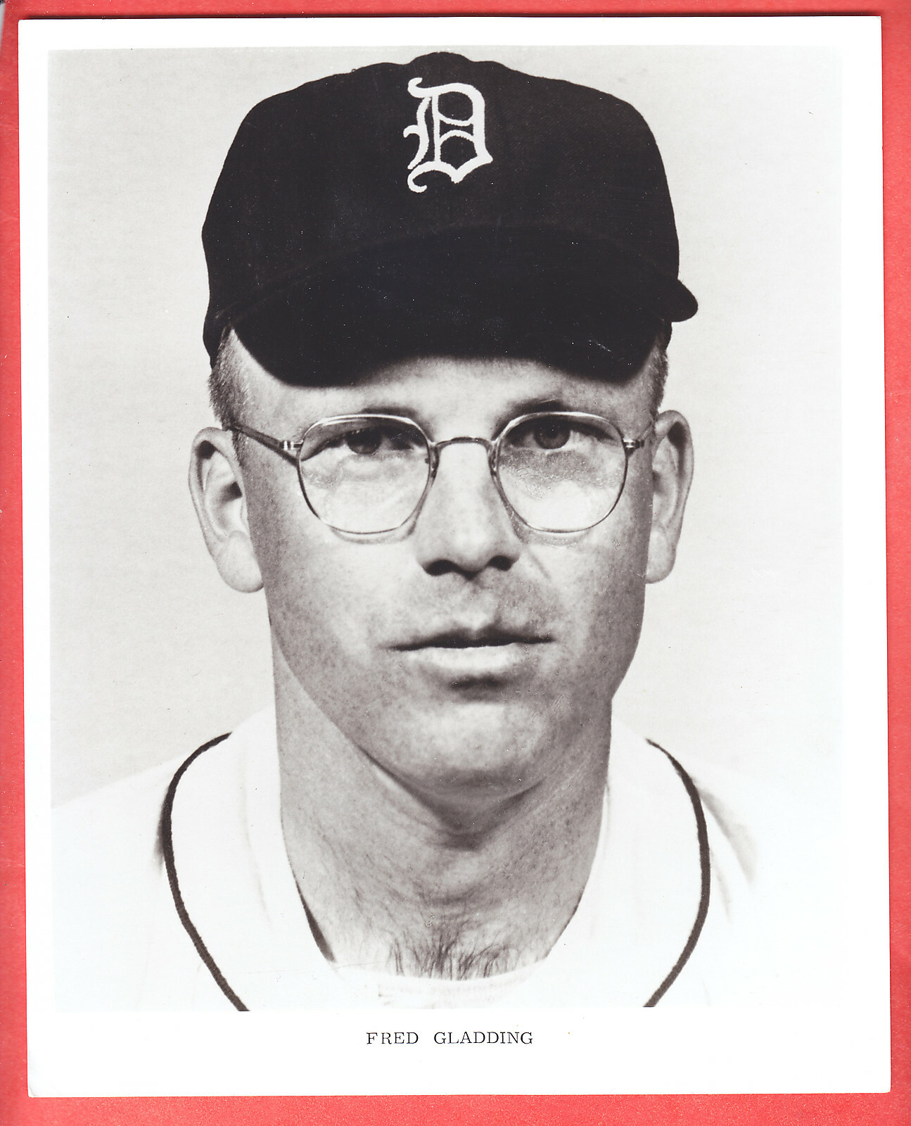 1960'S TIGERS GLOSSY TEAM ISSUE 8 X 10 FRED GLADDING | eBay