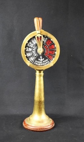 Nautical Brass Ship Marine 20" Engine Room Bell Sound Telegraph | eBay