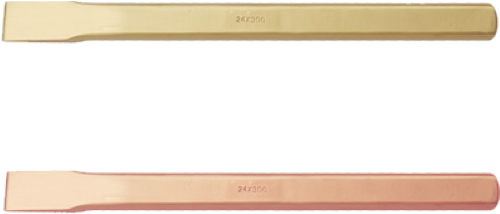 24 x 250mm Flat Cold Chisel (Copper Beryllium) T&E Tools CB301-1004 ...
