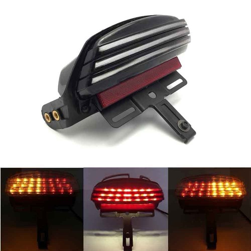 LED Rear Turn Signal Light Lamp for Harley for Dyna Fat Bob FXDF ...
