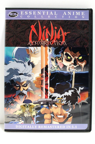 Ninja Resurrection: Essential Anime Collection (DVD) Original Case ...
