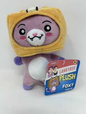 LankyBox 8" Plush Laughing FOXY Stuffed Animal Toy from Lanky Box ...