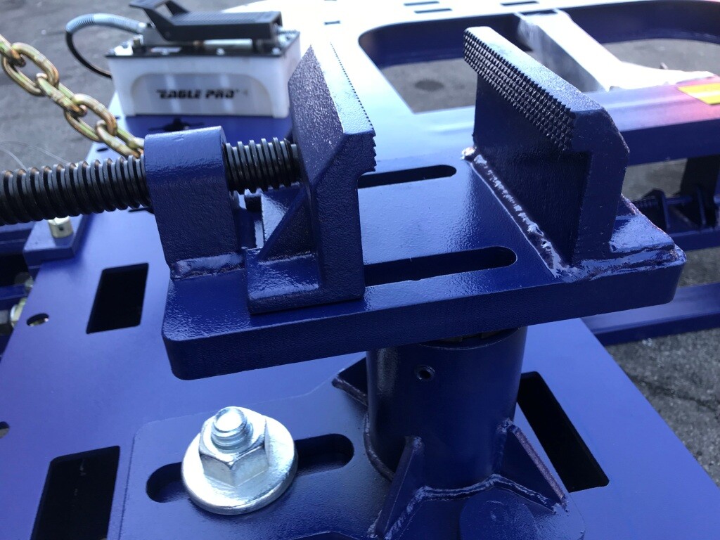 Universal Heavy Duty Auto Body Frame Machine Tie Down Pinchweld Clamp Set of 4 | eBay