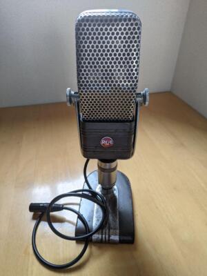 Rca 44 Bx Ribbon Microphone 40 Collector'S Item With Stand | eBay
