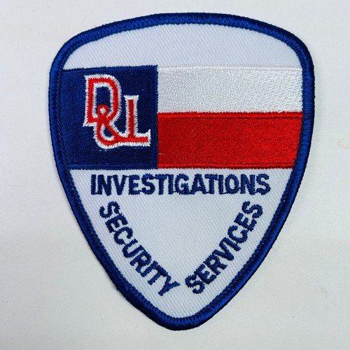 D&L Investigations Security Services Patch F1 | eBay