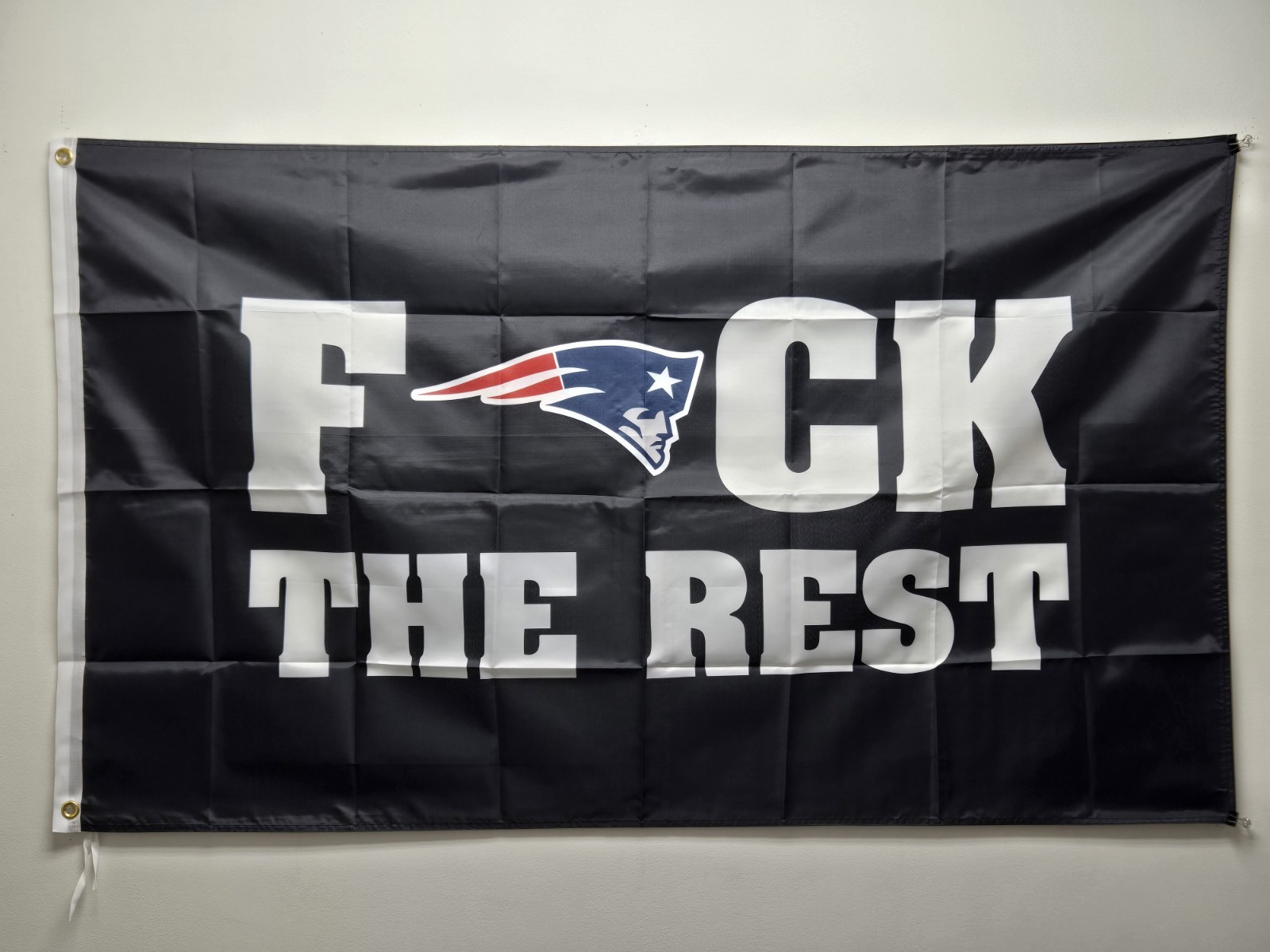 New England Patriots Flag 3ftx5ft New England Patriots F The Rest Flag Banner 🔥 | eBay