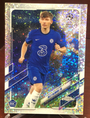 2020-21 Topps Chrome BILLY GILMOUR Rookie White Mini Diamonds Refractor ...