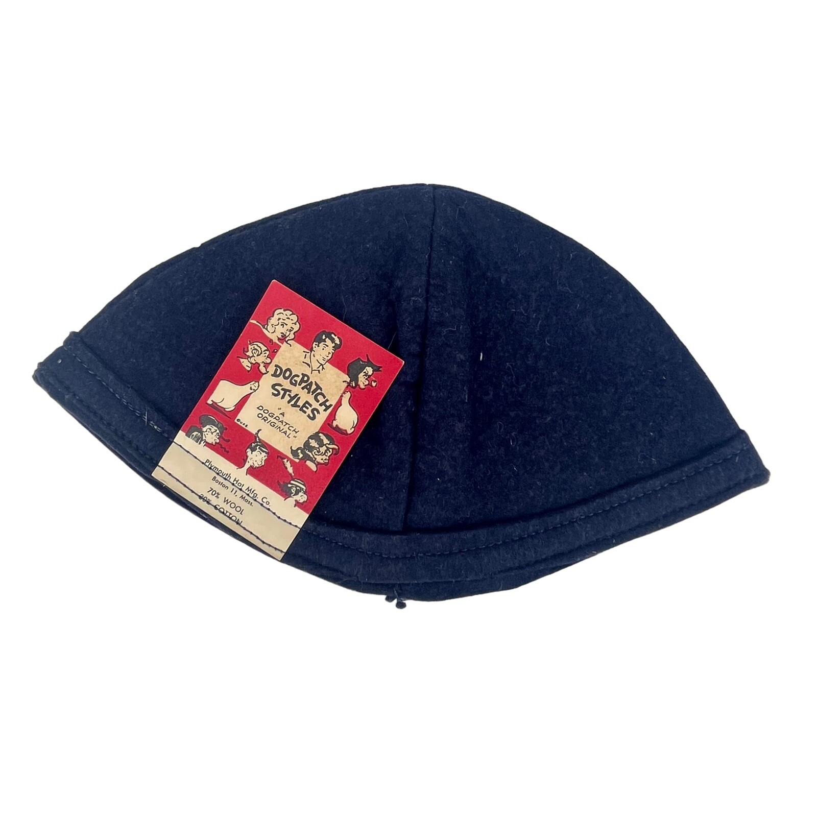 Lil Abner Dogpatch Styles Original Mammy Pappy Beanie Hat Wool Felt Cap ...