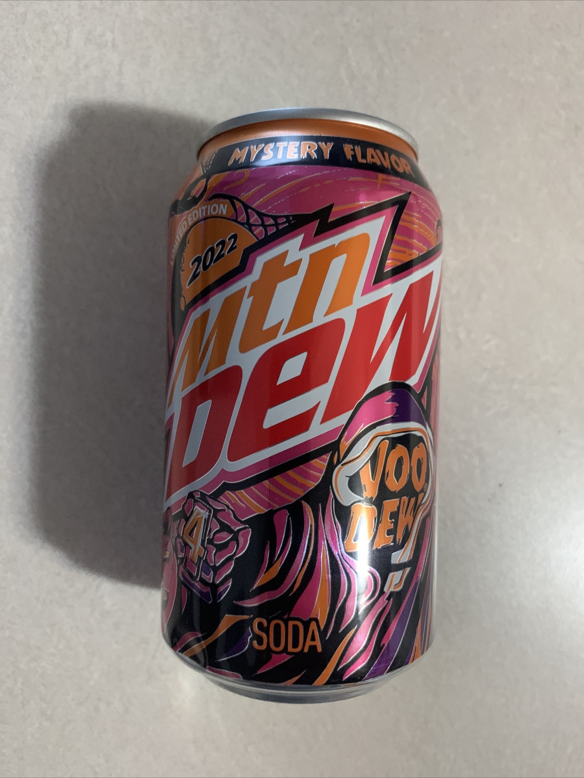 one 12oz Can Mountain Dew Voo Dew 2022 Mystery Flavor Voodoo (1 can of ...