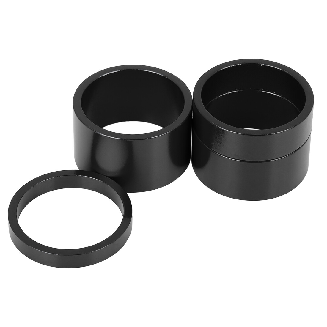 4 stücke Fahrrad Lenker Vorbau Spacer Schwarz Fit 11/8 zoll Vorbau 5 10 15 20mm | eBay