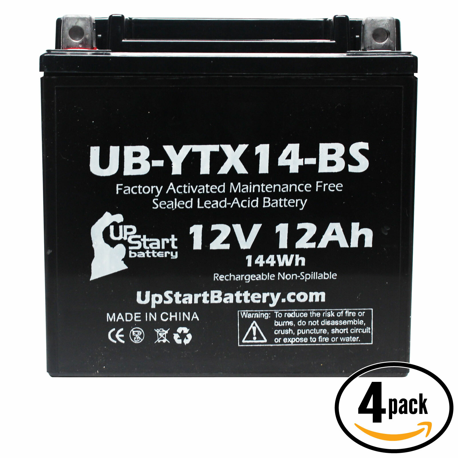 4x Battery for 1991 - 2002 Honda ST1100, ABS-TCS, 1100A 1100 CC | eBay
