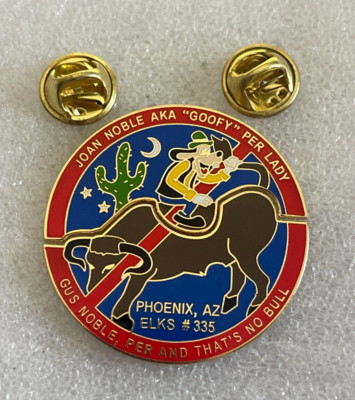 Elks Phoenix AZ Goofy on Bull Pins . #18 | eBay