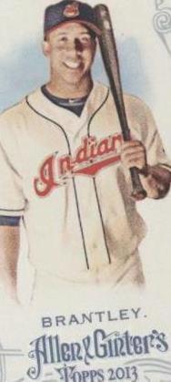 2013 Topps Allen & Ginter's - Michael Brantley #89 Mini Allen & Ginter ...