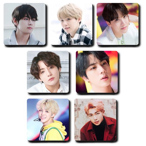 BTS Bangtan Boys Fridge Magnets members K-pop Korean pop kpop magnet ...