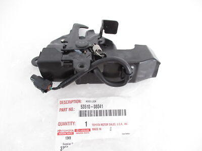 Genuine OEM Toyota 53510-08041 Hood Lock Latch Assembly 2011-2020 ...