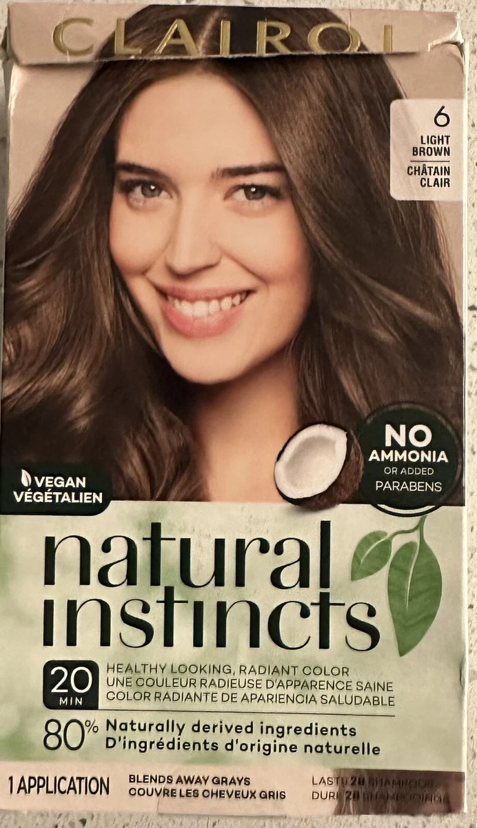 Light Brown Hair Dye Box