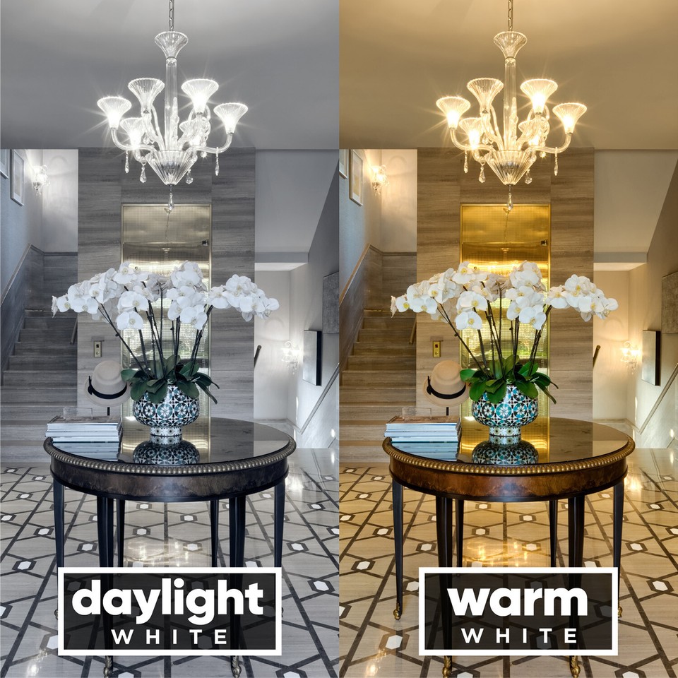 LED Golf Globe Candle Round Light Bulbs 5W SES E14 B22 Bayonet Warm ...