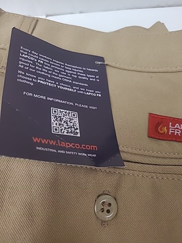 LAPCO FR Work Wear Flame Resistant Cargo Pants 34X32 P-DH6KHCP | eBay