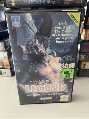 Legend VHS Tom Cruise Tim Curry Horror Vhs Big Box Thorn EMI | eBay ...