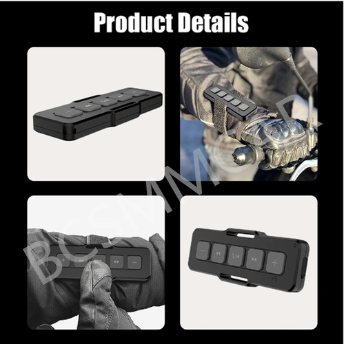 Waterproof Bluetooth Motorcycle Remote Control For Audio Player Radio ...