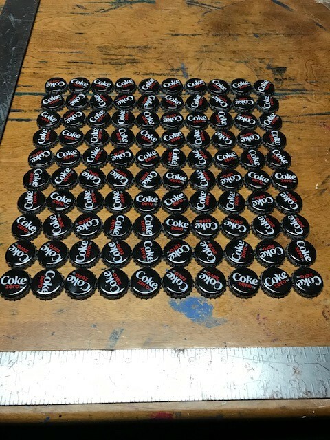 100 Coke Zero Bottle Caps - No Dents - Never In Circulation | eBay