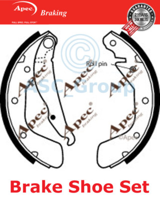 Apec Braking Replacement 200mm x 46mm Drum Brake Shoes Set SHU494 | eBay