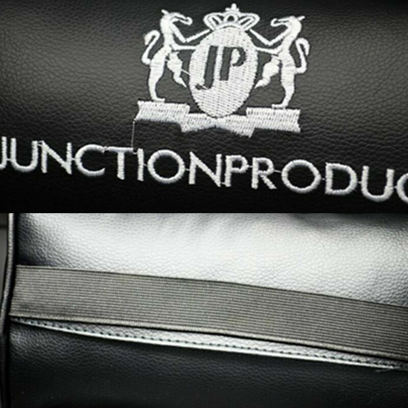 2x Black JP JUNCTION PRODUCE VIP Style JDM Car Neck Pillow Headrest ...