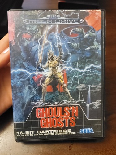 Ghouls N Ghosts - Sega Mega Drive - Box And Cartridge - Tested ...