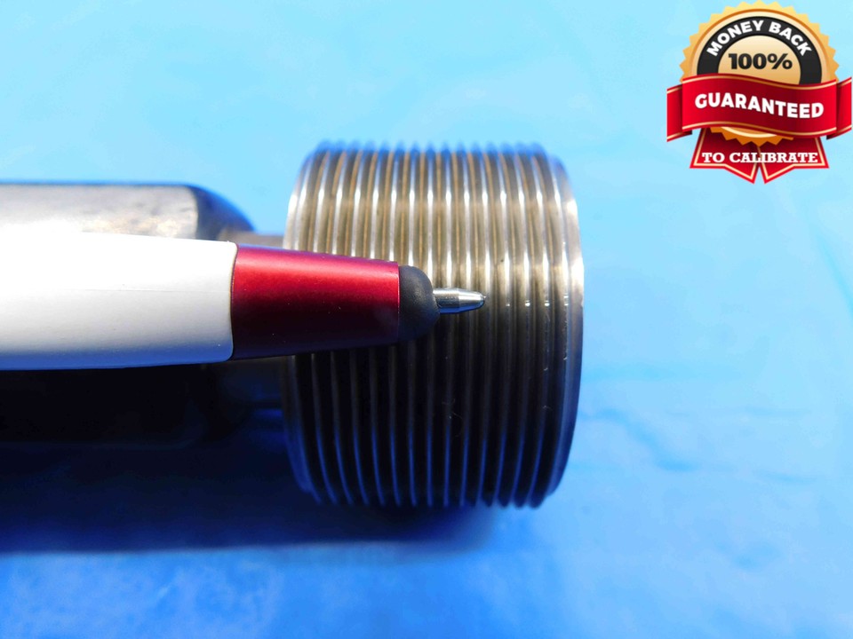 1 5/8 16 N 2 WITH MINOR DIAMETER PIN GAGE CHECK THREAD PLUG GAGE 1.625 ...