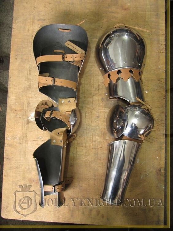 Medieval Knight Armour Full Arm Protection With Roundels 18 Gauge ...