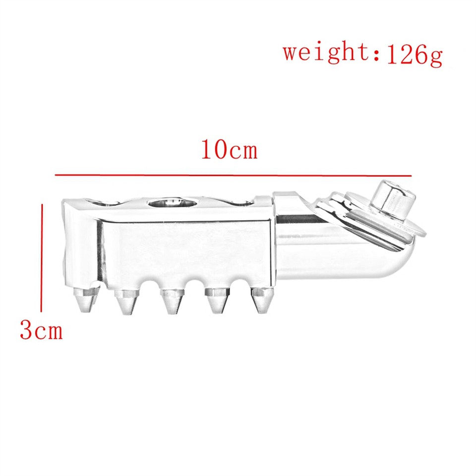 1x Black Jiffy Stand Kickstand Extension For Harley Dyna Wide Glide ...