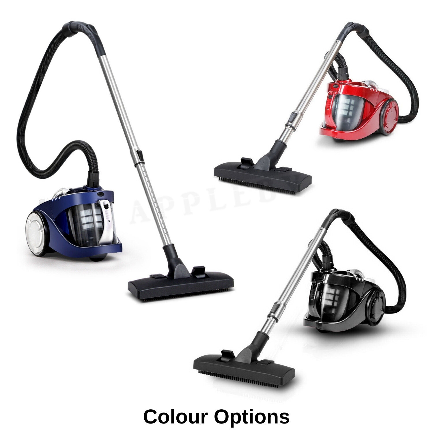 NEW Bagless Cyclonic Cyclone Vacuum Cleaner 2800W Powerful Filter HEPA ...